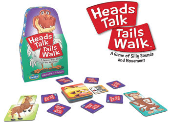 ThinkFun Heads Talk Tails Walk | Game for Kids – Robin's Nest For Children